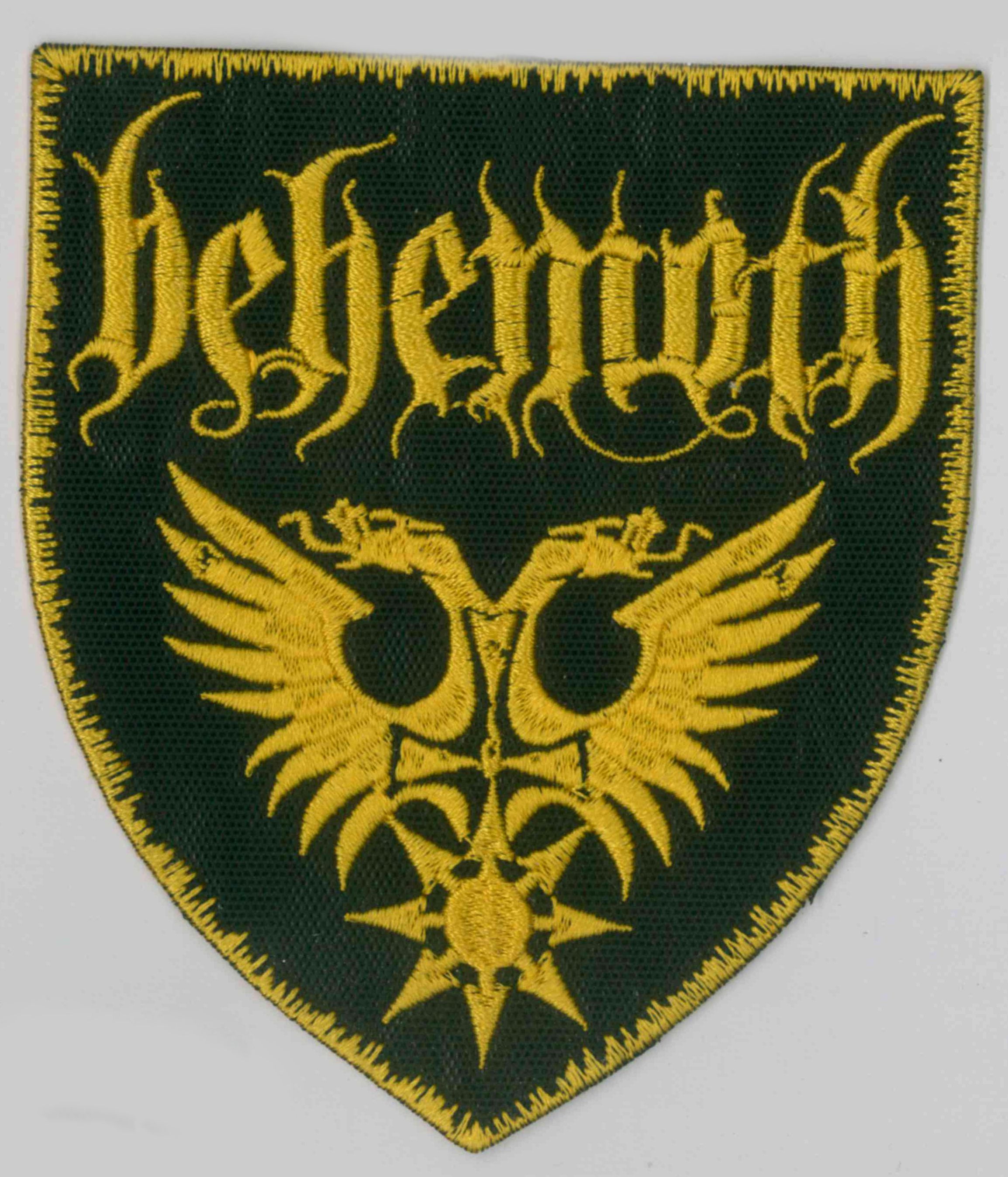 Ketzer Records - Behemoth - Eagle Gold Shield Patch